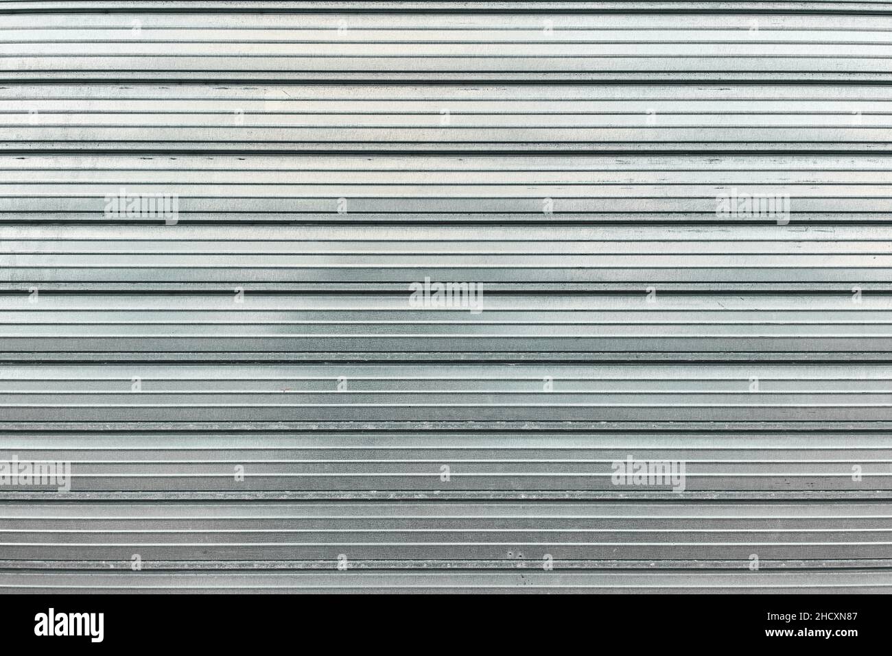 Metal shutter door texture background Stock Photo - Alamy