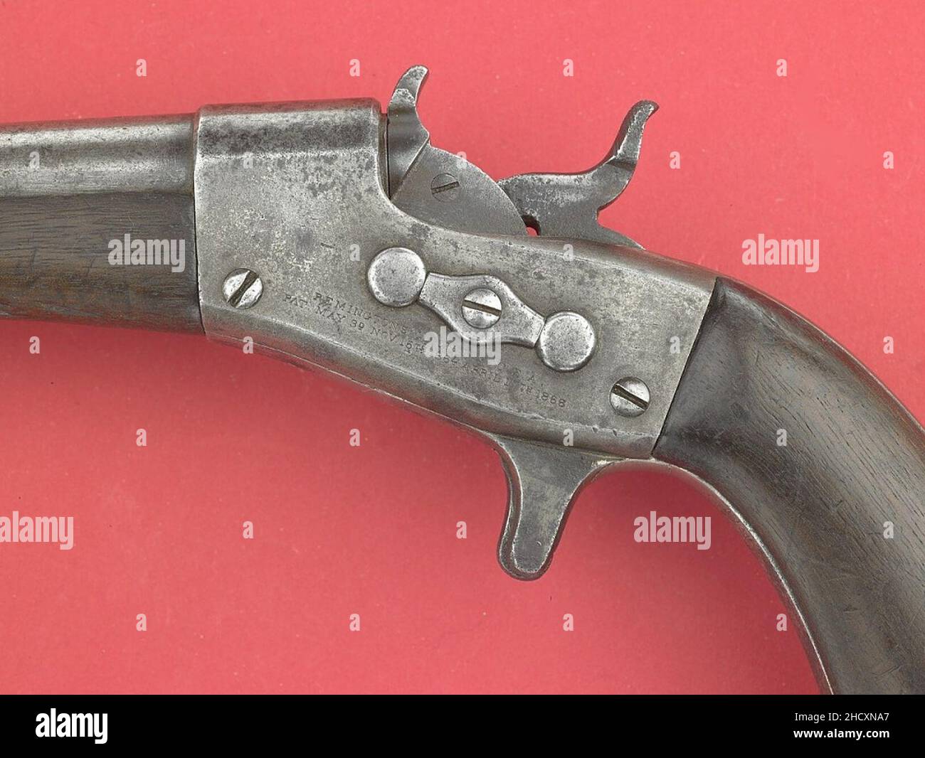 Remington Naval Model 1865 Pistol-NMAH-ET2010-31905-000003 Stock Photo ...