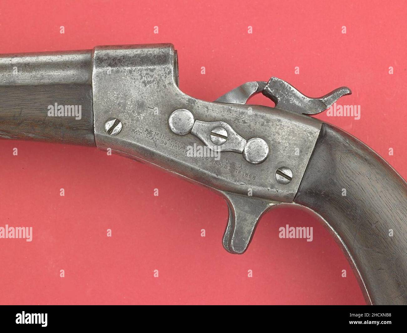 Remington Naval Model 1865 Pistol-NMAH-ET2010-31904-000003 Stock Photo ...