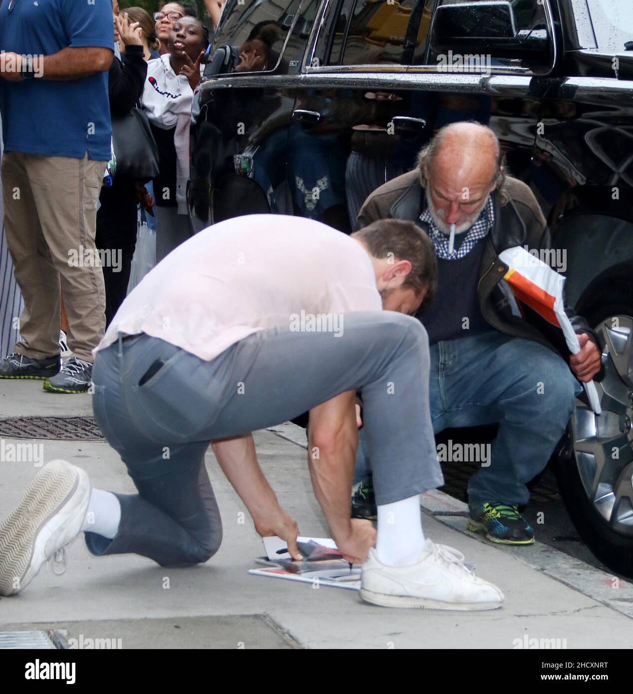 New York - NY - 20190807-Cast of The Peanut Butter Falcon Outside of ...