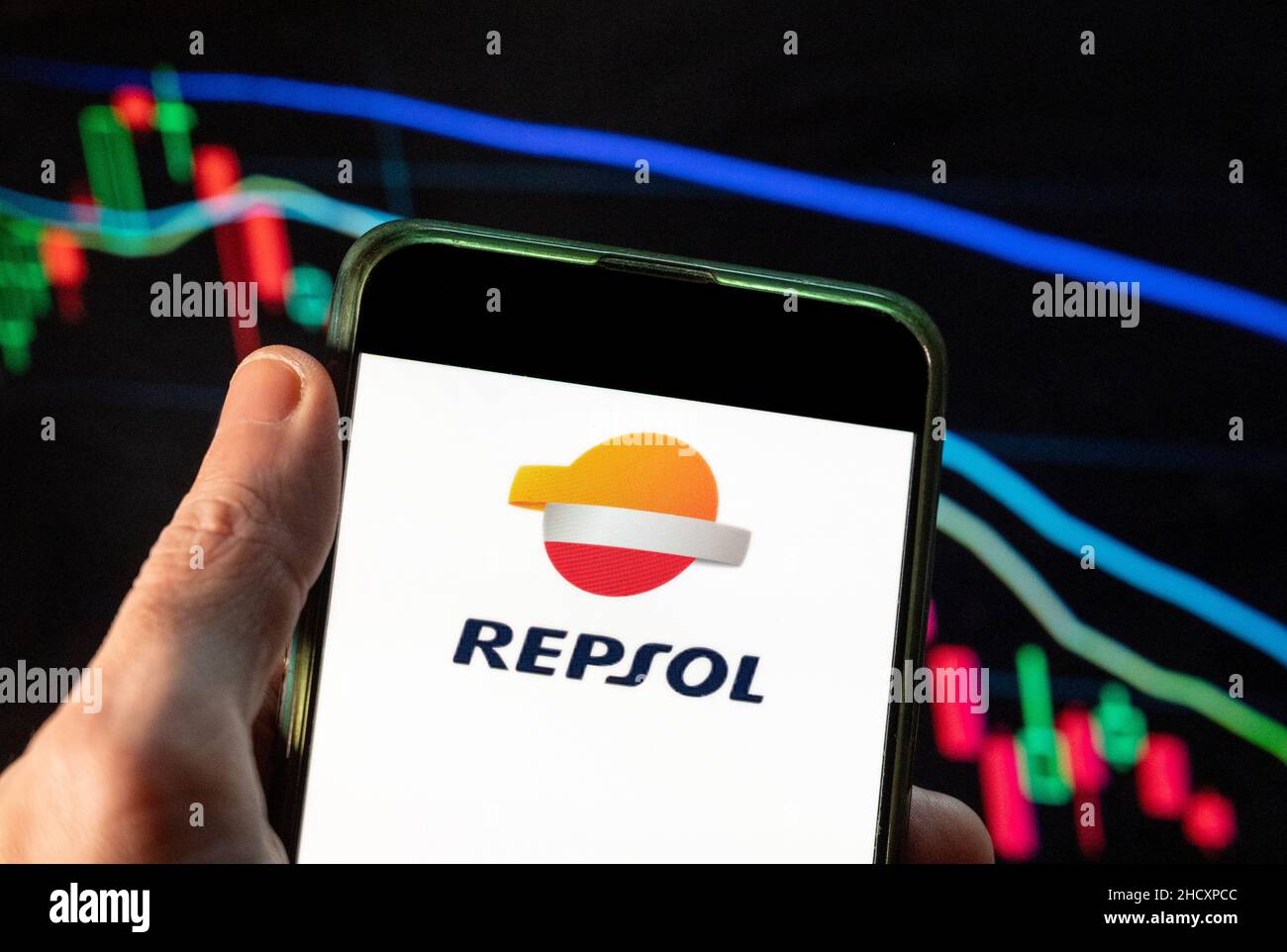 Repsol logo hi-res stock photography and images - Alamy