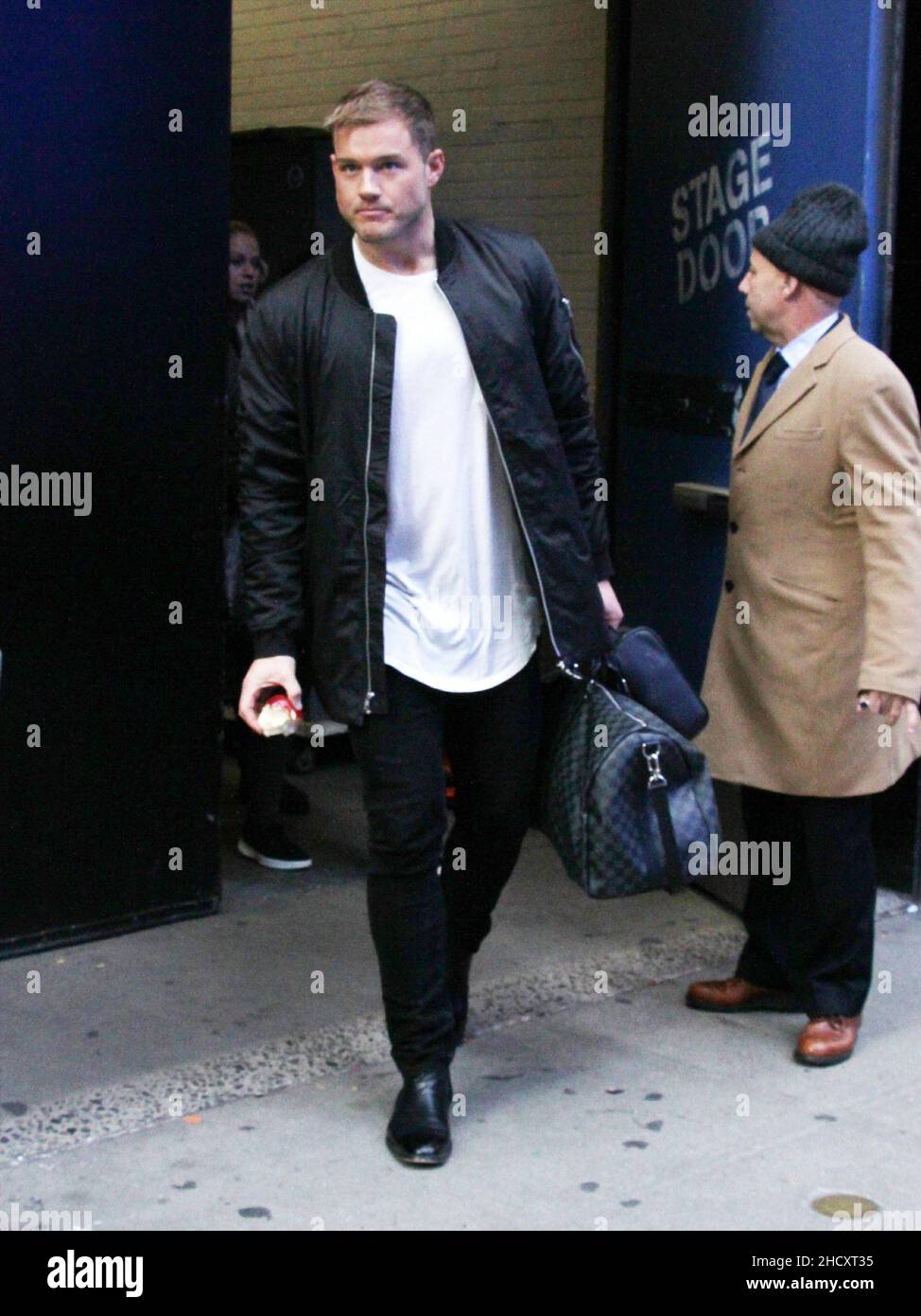 New York - NY - 20190102 Colton Underwood is seen leaving the Good ...