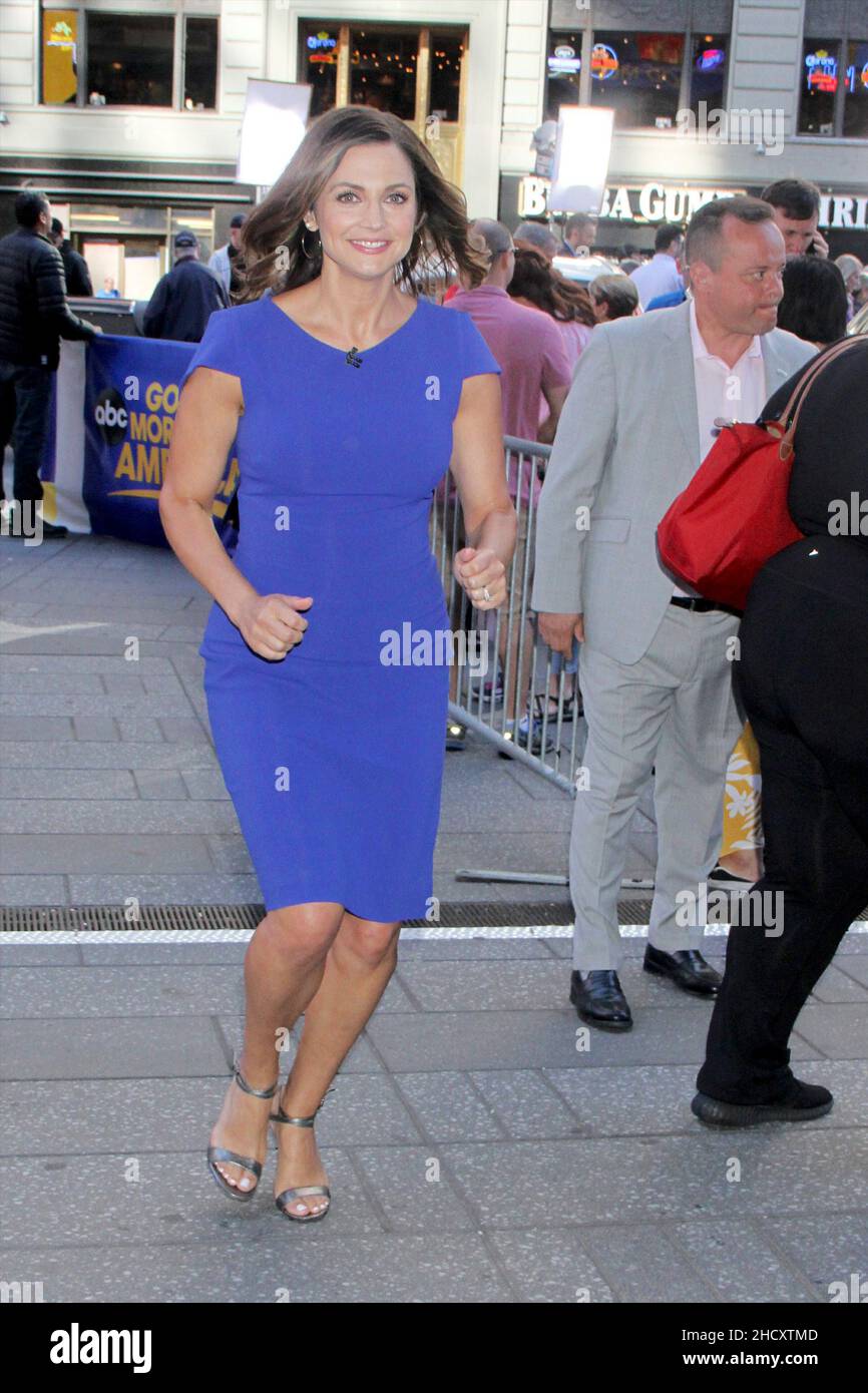 New York - NY - 20190527 Cast of Good Morning America. -PICTURED: Paula ...
