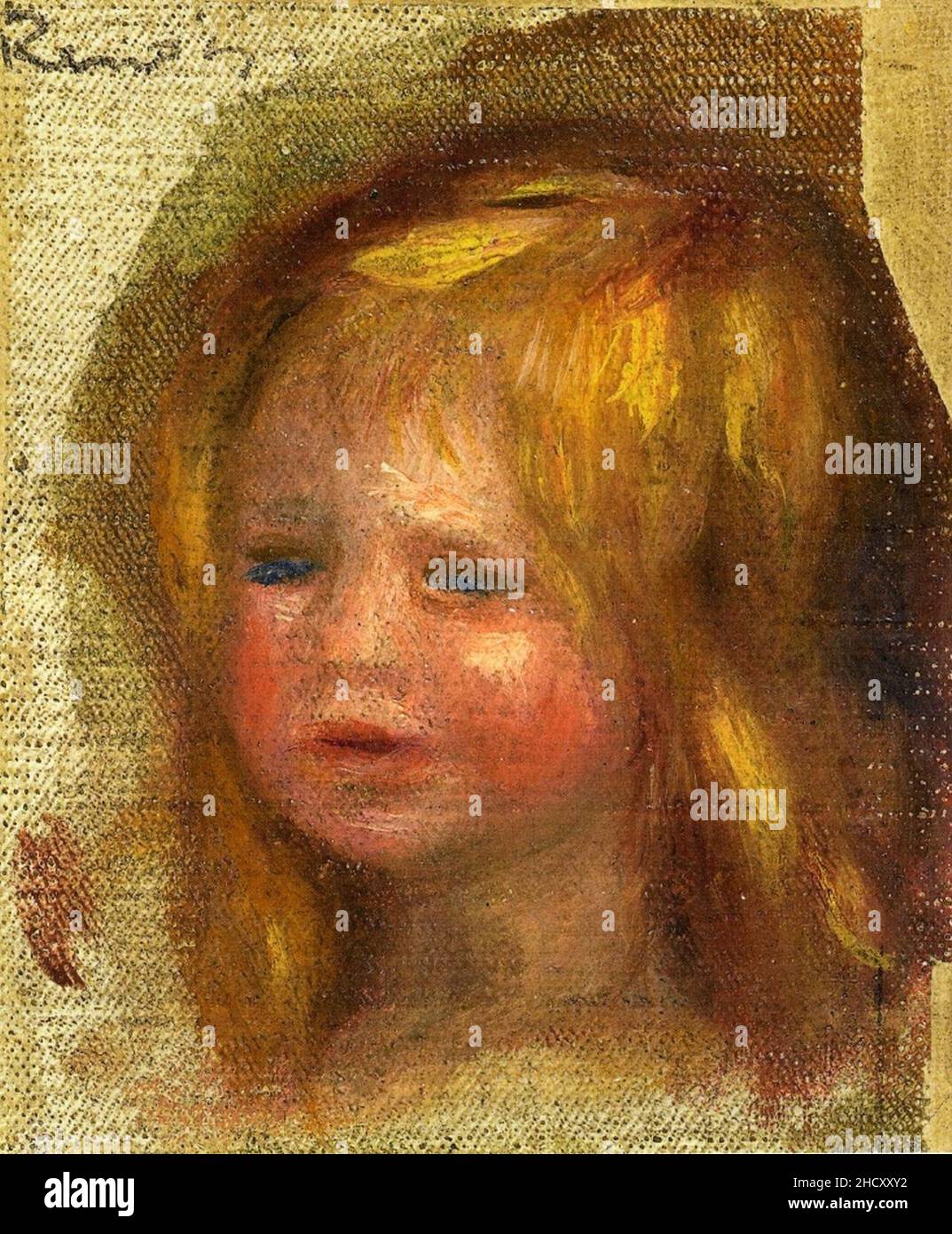 Renoir - coco-s-head Stock Photo - Alamy