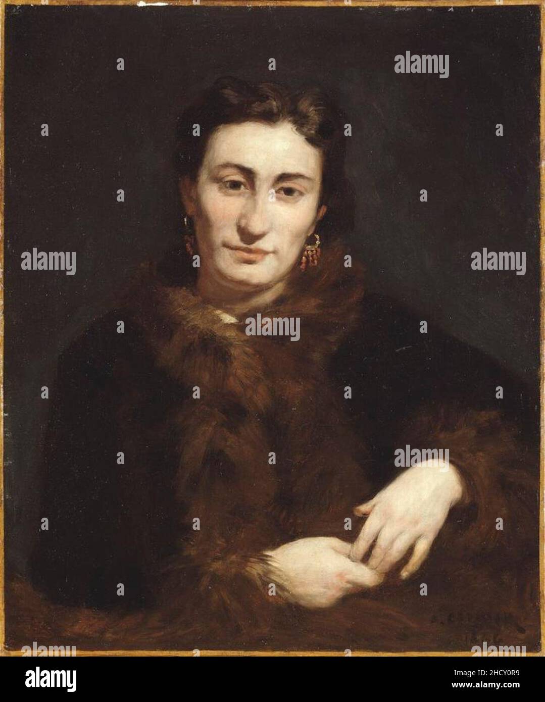 Vintage lady fur coat hi-res stock photography and images - Alamy