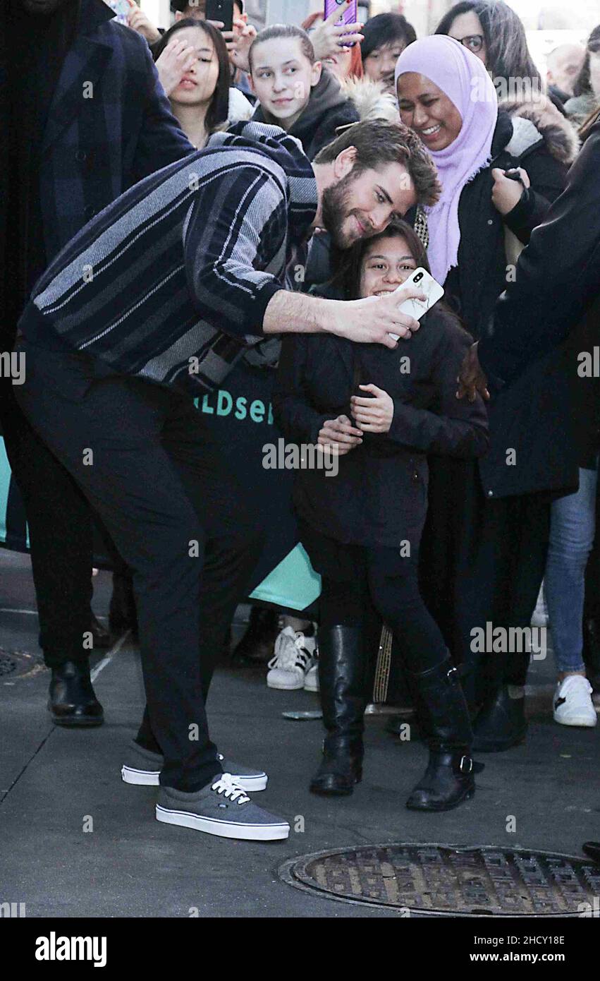 New York - NY - 20190208 Rebel Wilson and Liam Hemsworth were seen at ...