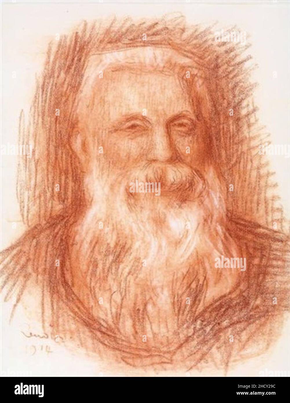 Renoir - Portrait du sculpteur Rodin, 1914 Stock Photo - Alamy