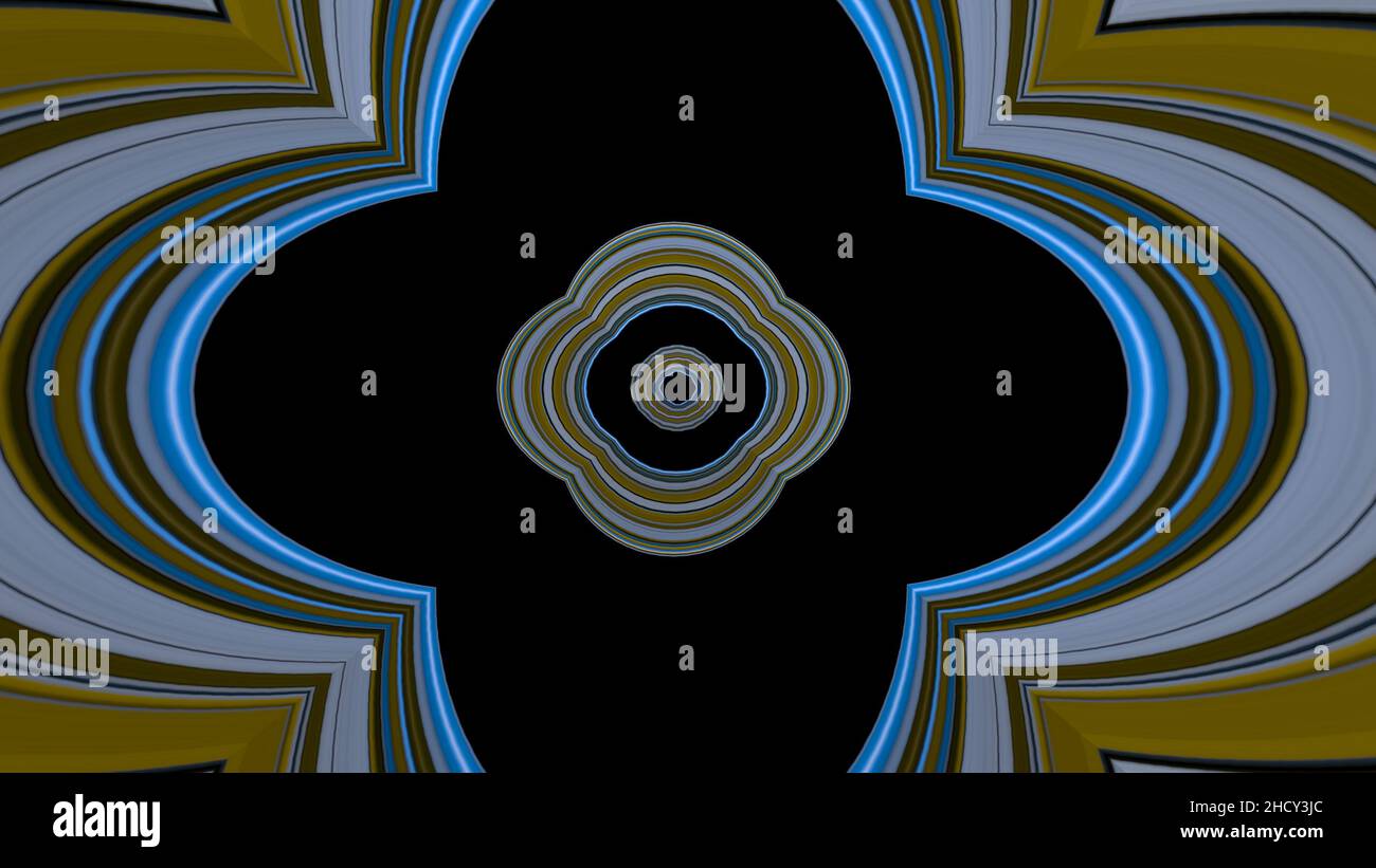 multicolor Mandala Kaleidoscope for Events, Background, Backdrop, Intro ...