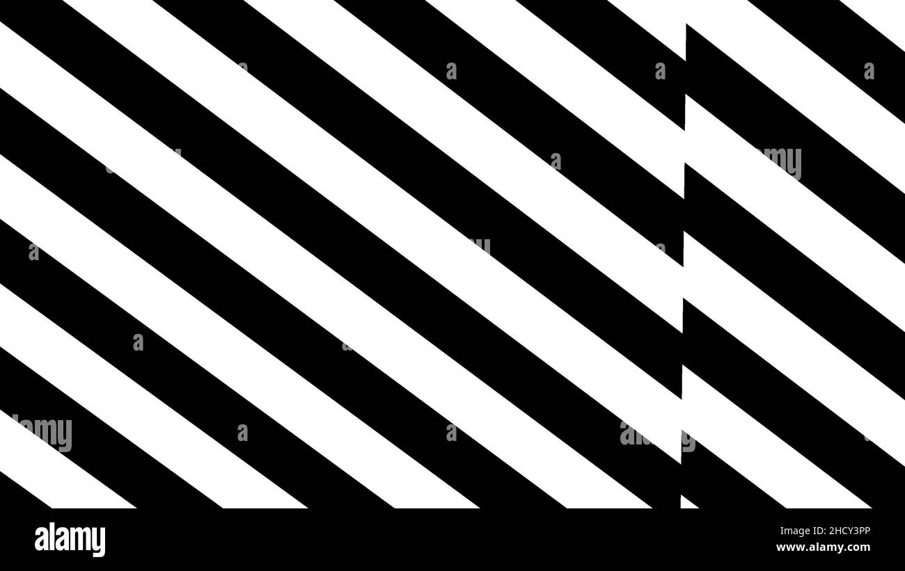 striped background. Raster geometric ornament. black and white stripes ...