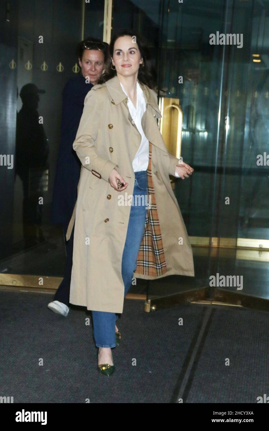 New York - NY - 20190916 Michelle Dockery is seen at the Today Show ...