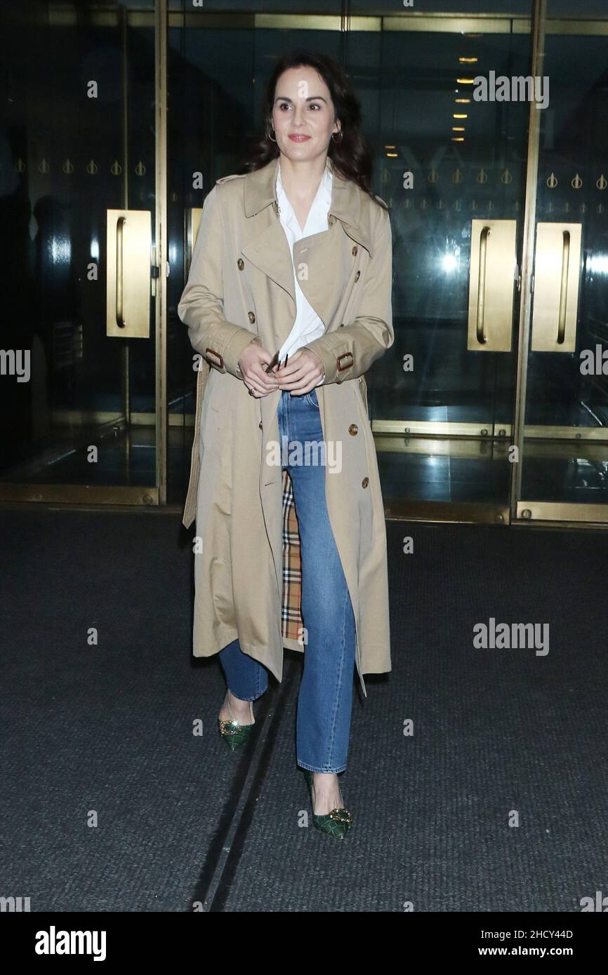New York - NY - 20190916 Michelle Dockery is seen at the Today Show ...
