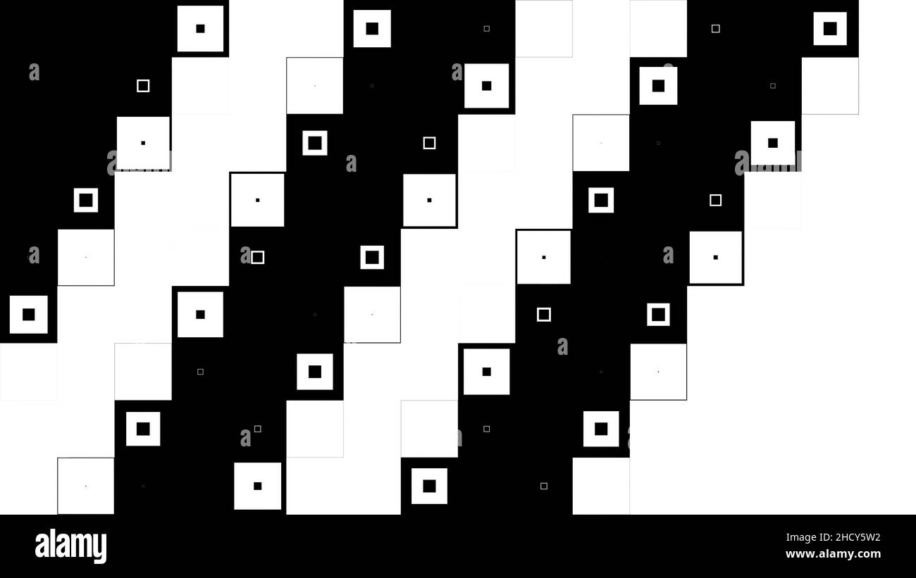 Contrast black and white abstract squares motion design. Background ...