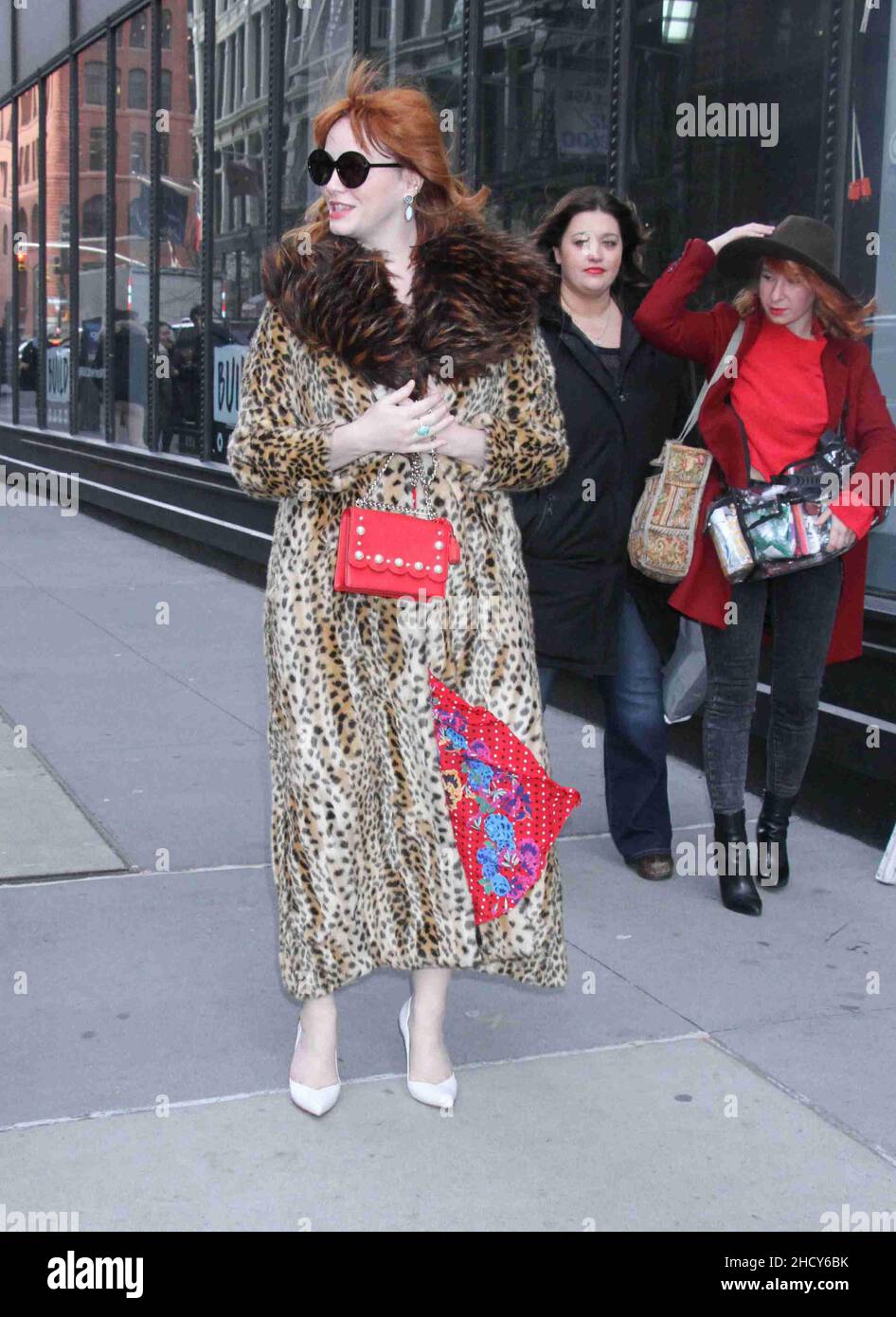 New York - NY - 20190125 Christina Hendricks was seen at Build Series ...