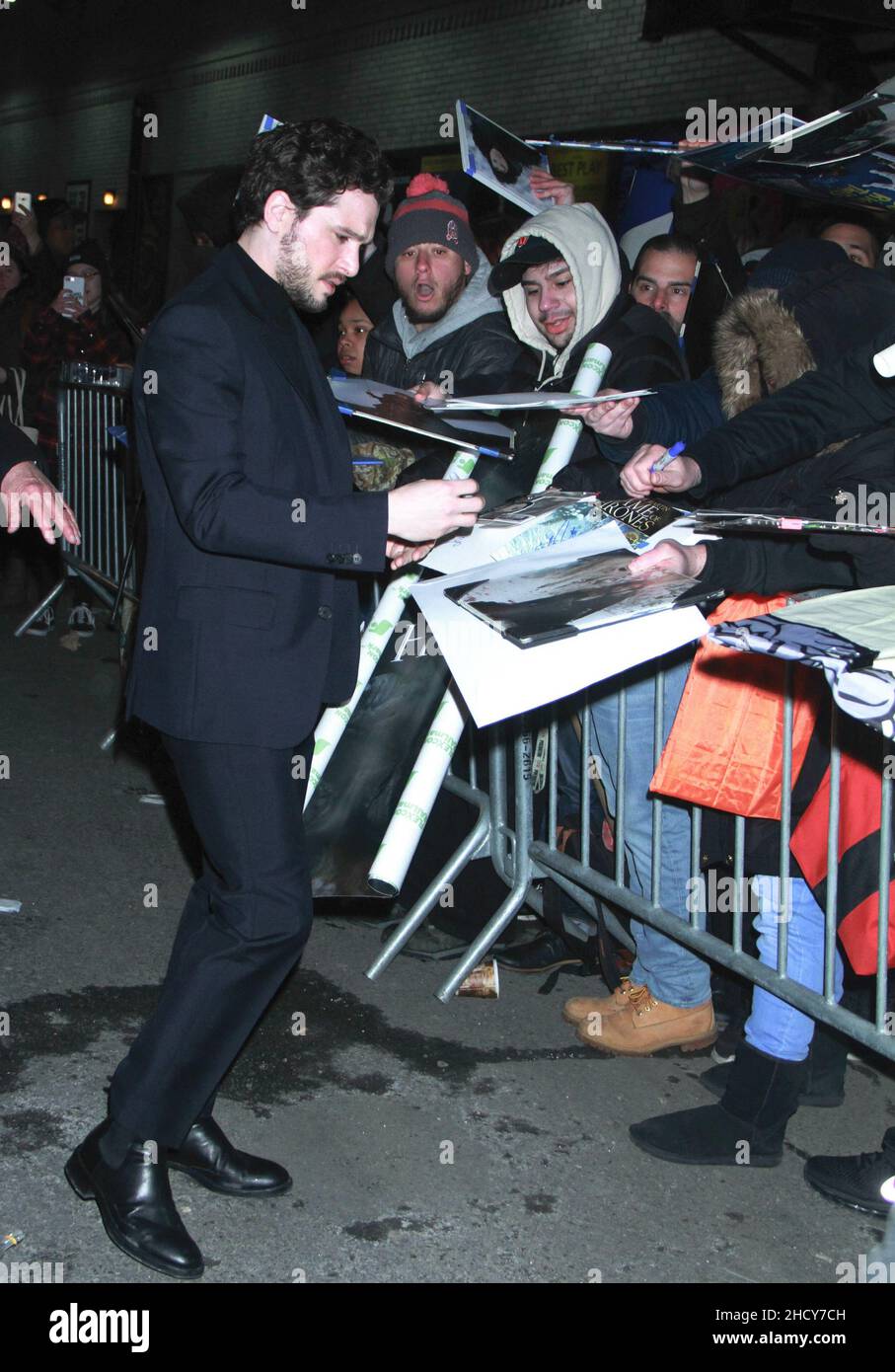 New York - NY - 20190305 Kit Harrington was seen at 'The Late Show with ...