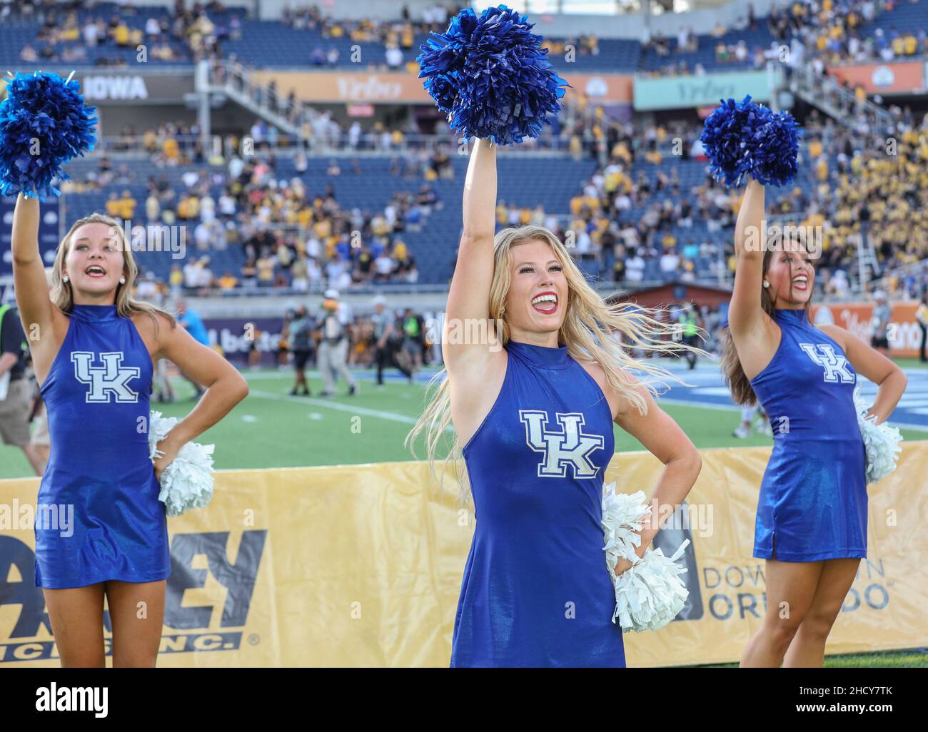 Iowa hawkeyes cheerleader hi-res stock photography and images - Alamy