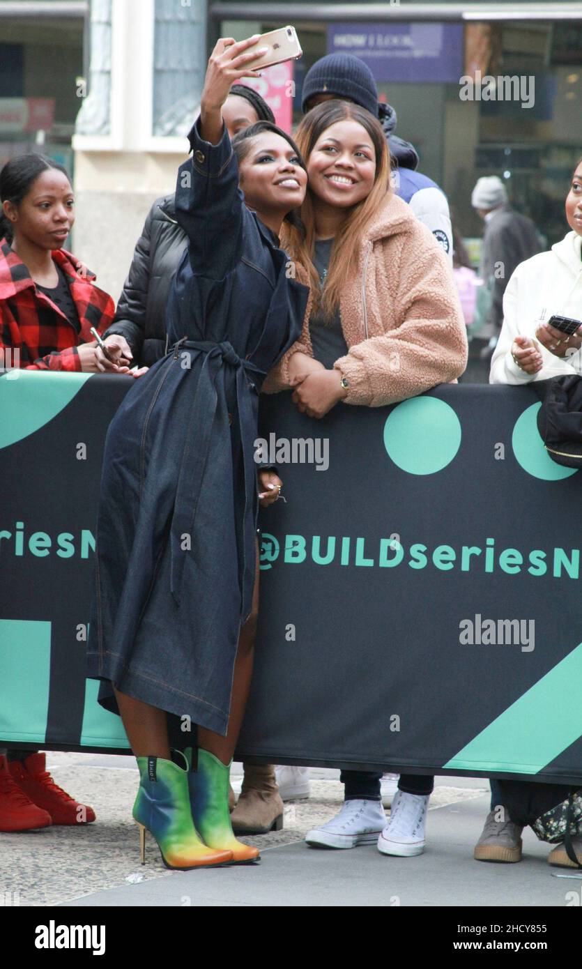 New York - NY - 20190313 Ryan Destiny was seen visiting the Build ...