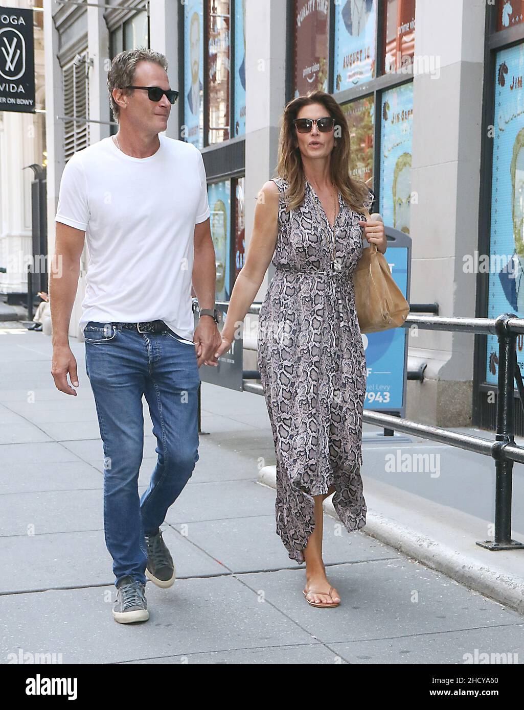 New York - NY - 20190821 - Cindy Crawford and Rande Gerber out in ...