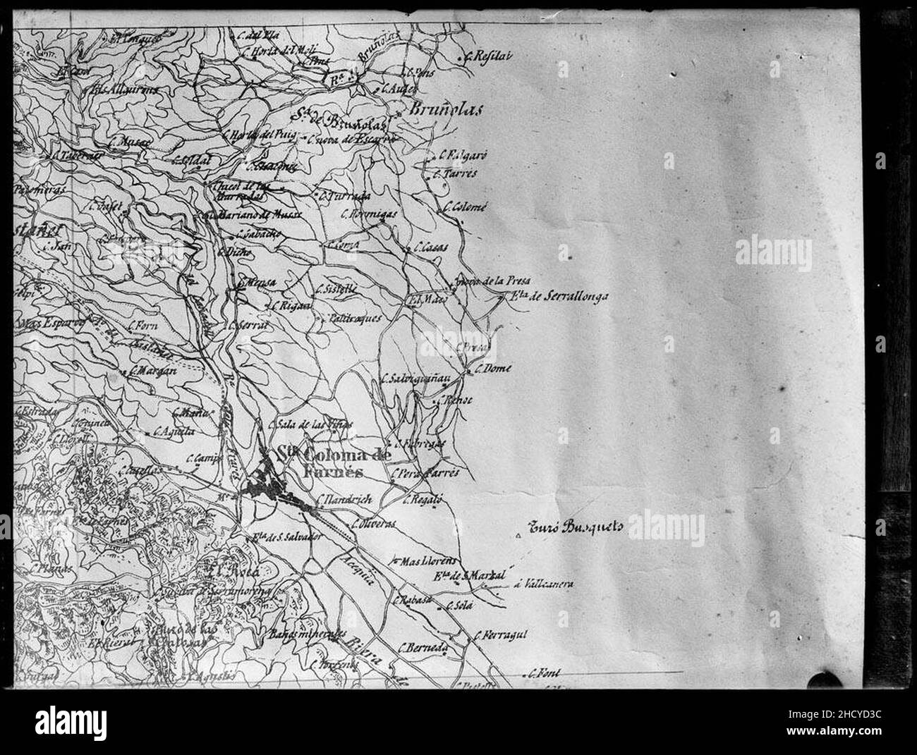 Mapa de santa hi-res stock photography and images - Alamy