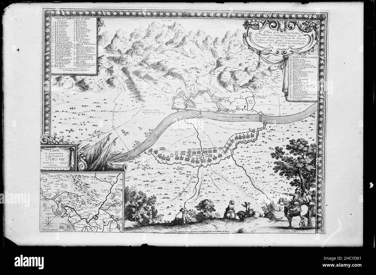 Mapa de tortosa hi-res stock photography and images - Alamy