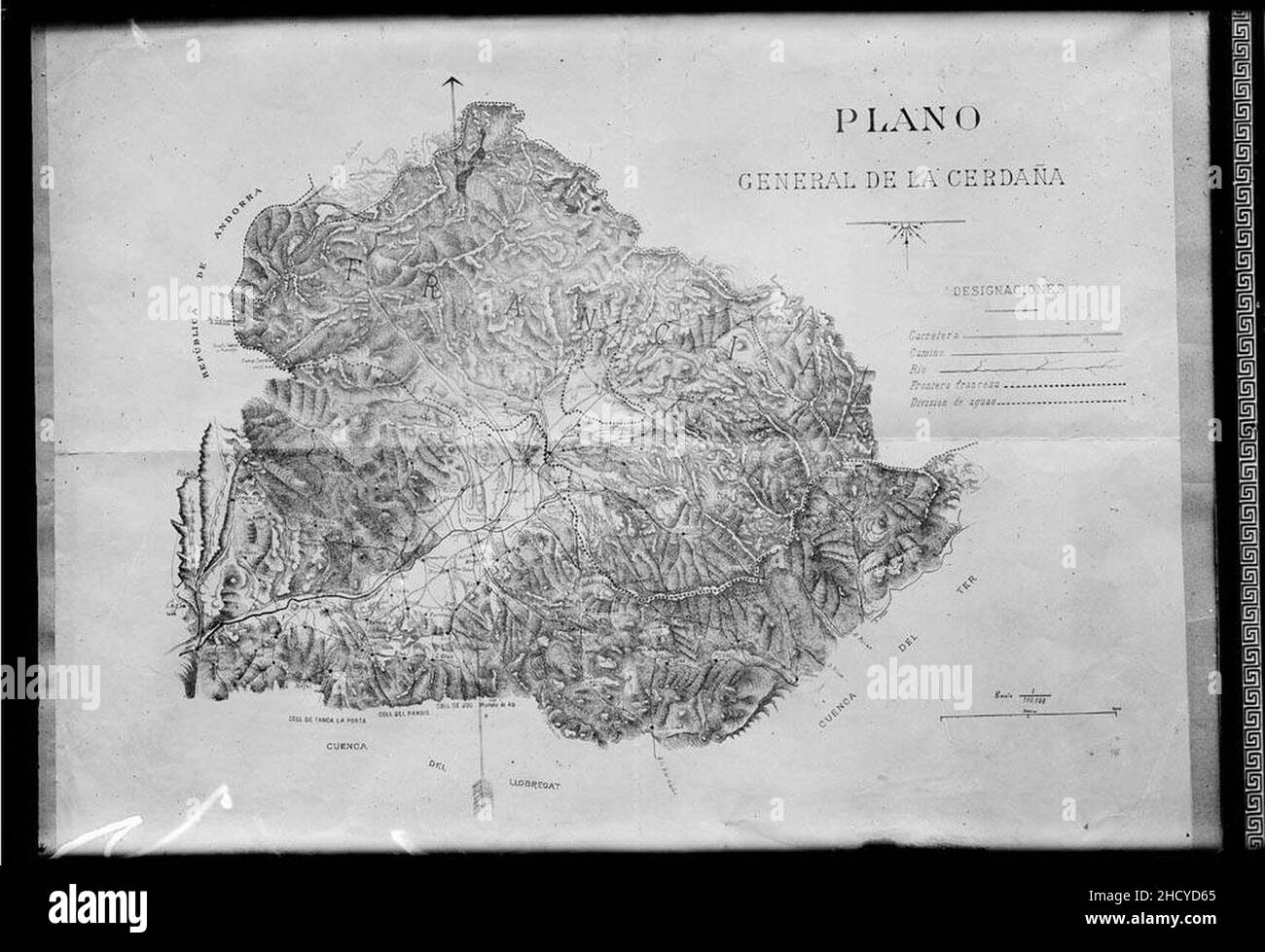 Mapa de la Black and White Stock Photos & Images - Alamy