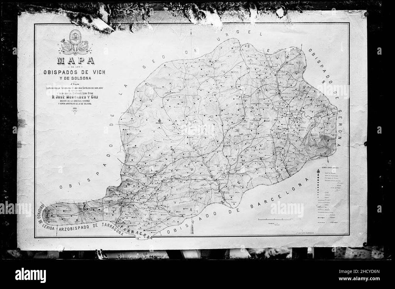 Mapa de solsona hi-res stock photography and images - Alamy