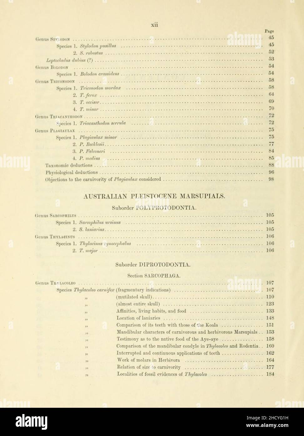 Researches on the fossil remains of the extinct mammals of Australia ...