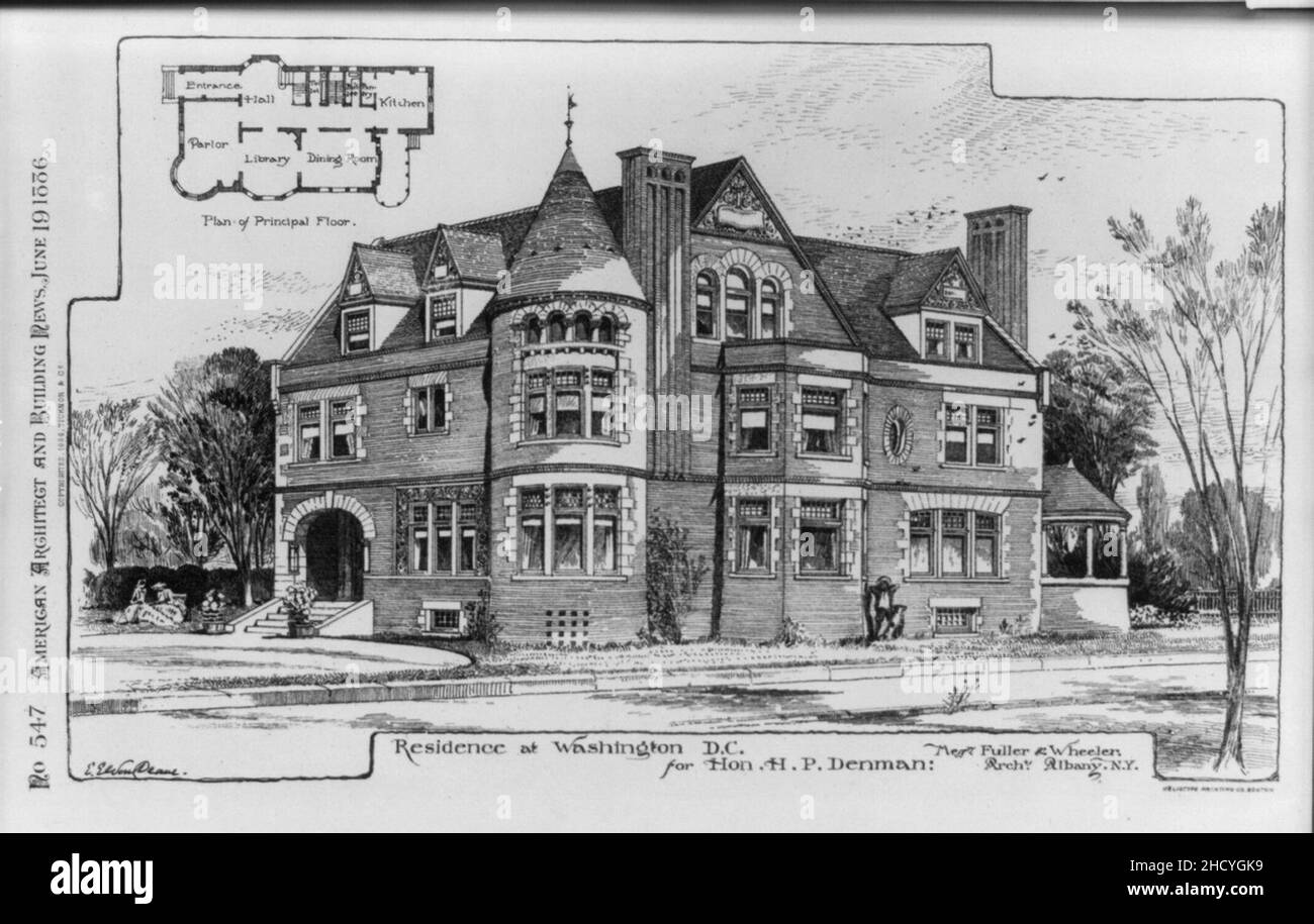 The residence of hon hi-res stock photography and images - Alamy