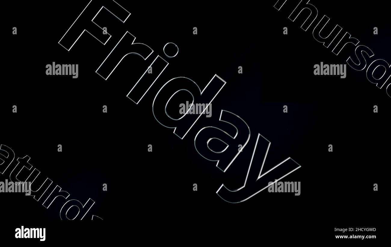 Animated black friday text on hi-res stock photography and images - Alamy