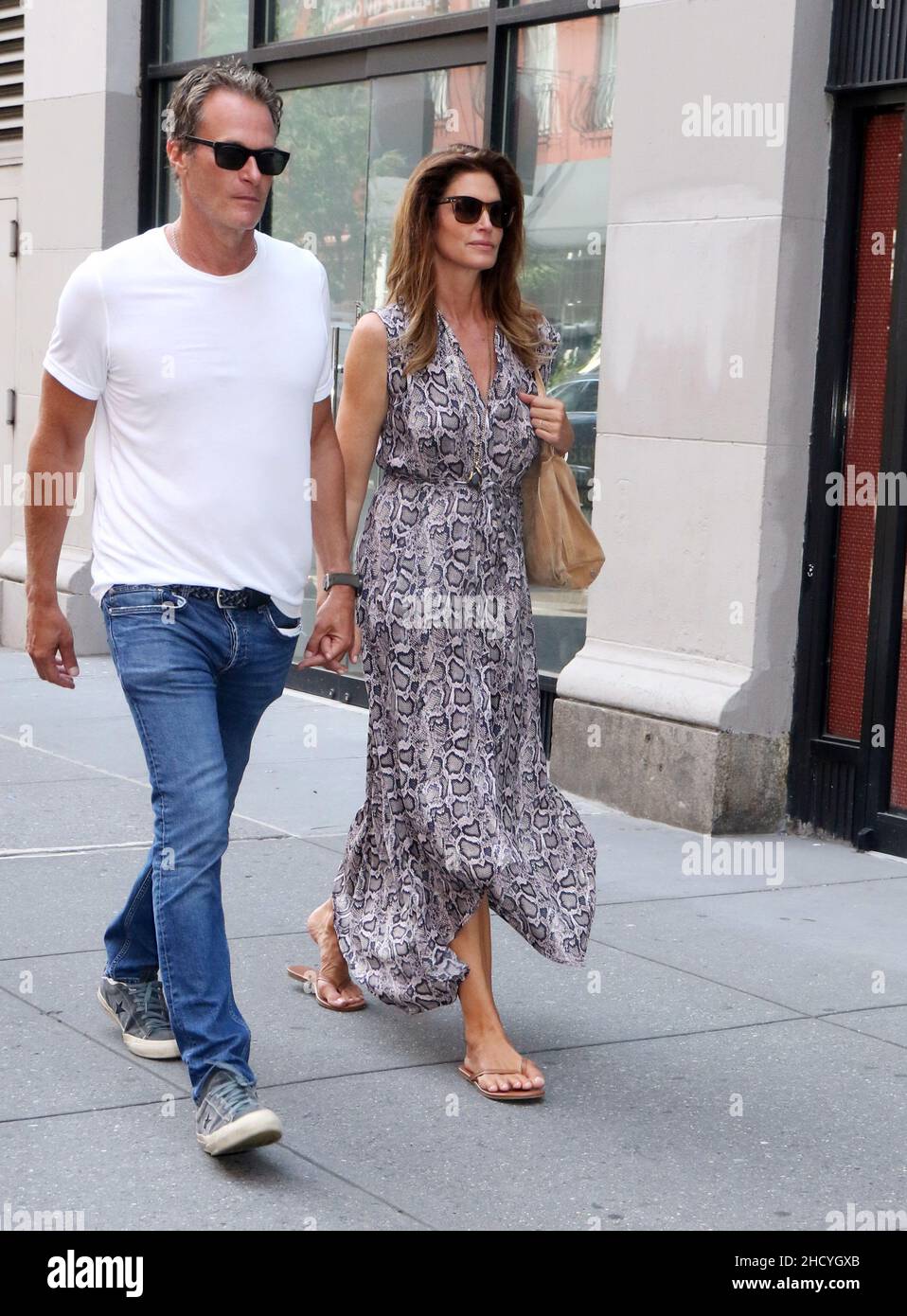 New York - NY - 20190821 - Cindy Crawford and Rande Gerber out in ...