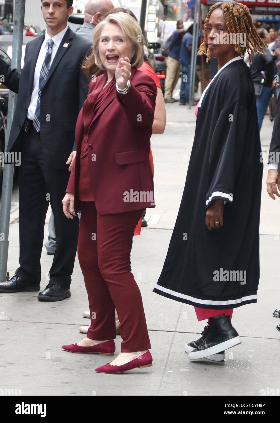 New York - NY - 20191001-Chelsea Clinton and Hillary Clinton at Good ...