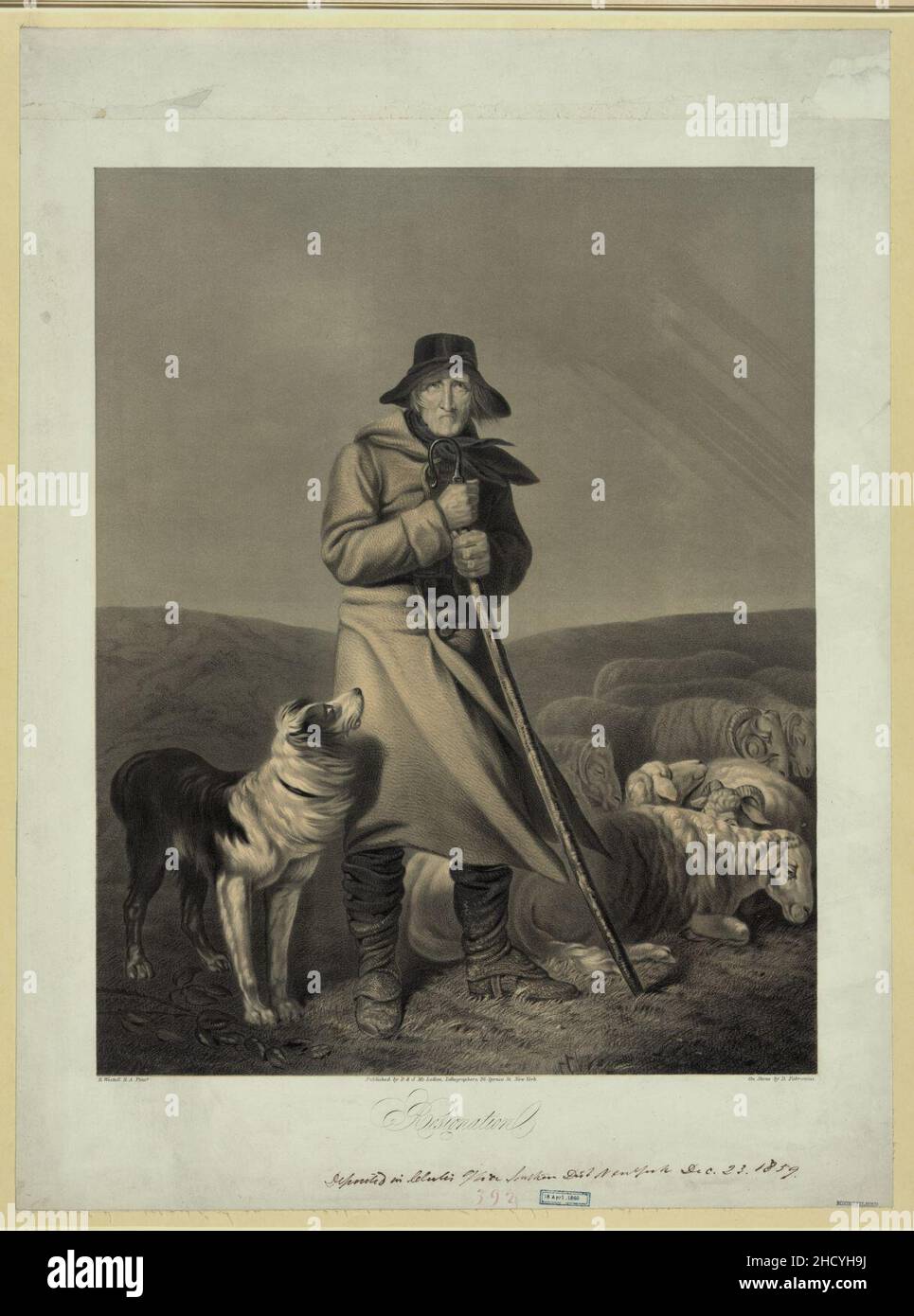 Resignation - R. Westall R.A. pinxt. ; on stone by D. Fabronius Stock ...