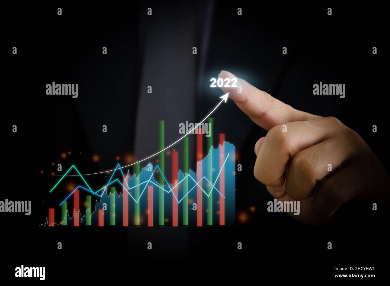 Market performance indicators hi-res stock photography and images - Alamy