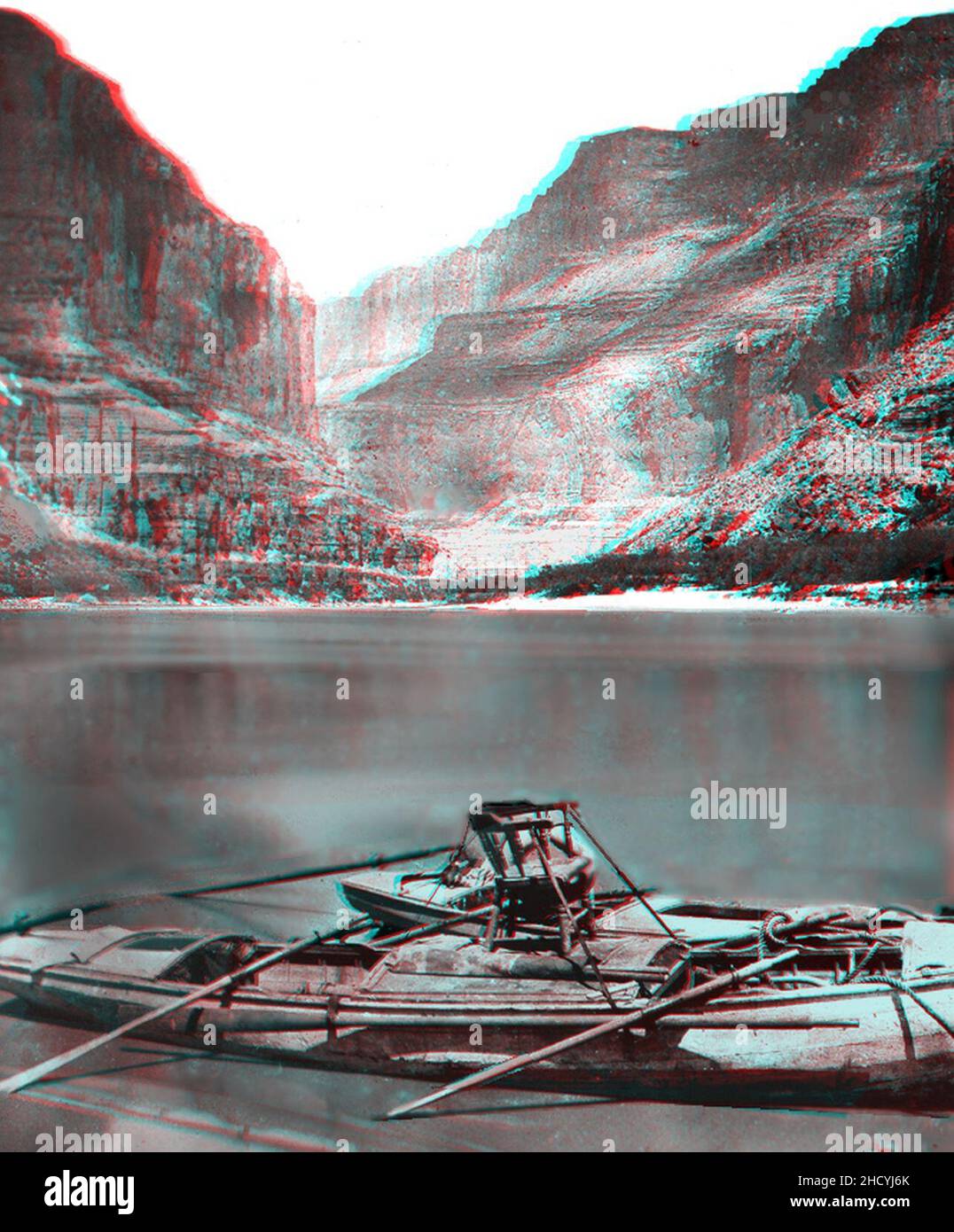 Restored 3D photo Stock Photo - Alamy