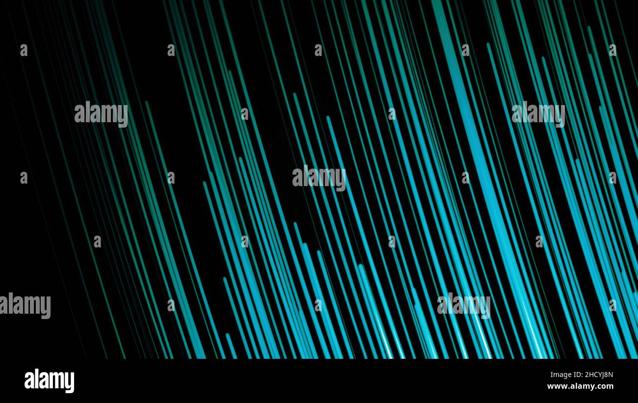 Rising Particle Beams Background Animation. Many vertical bright band ...
