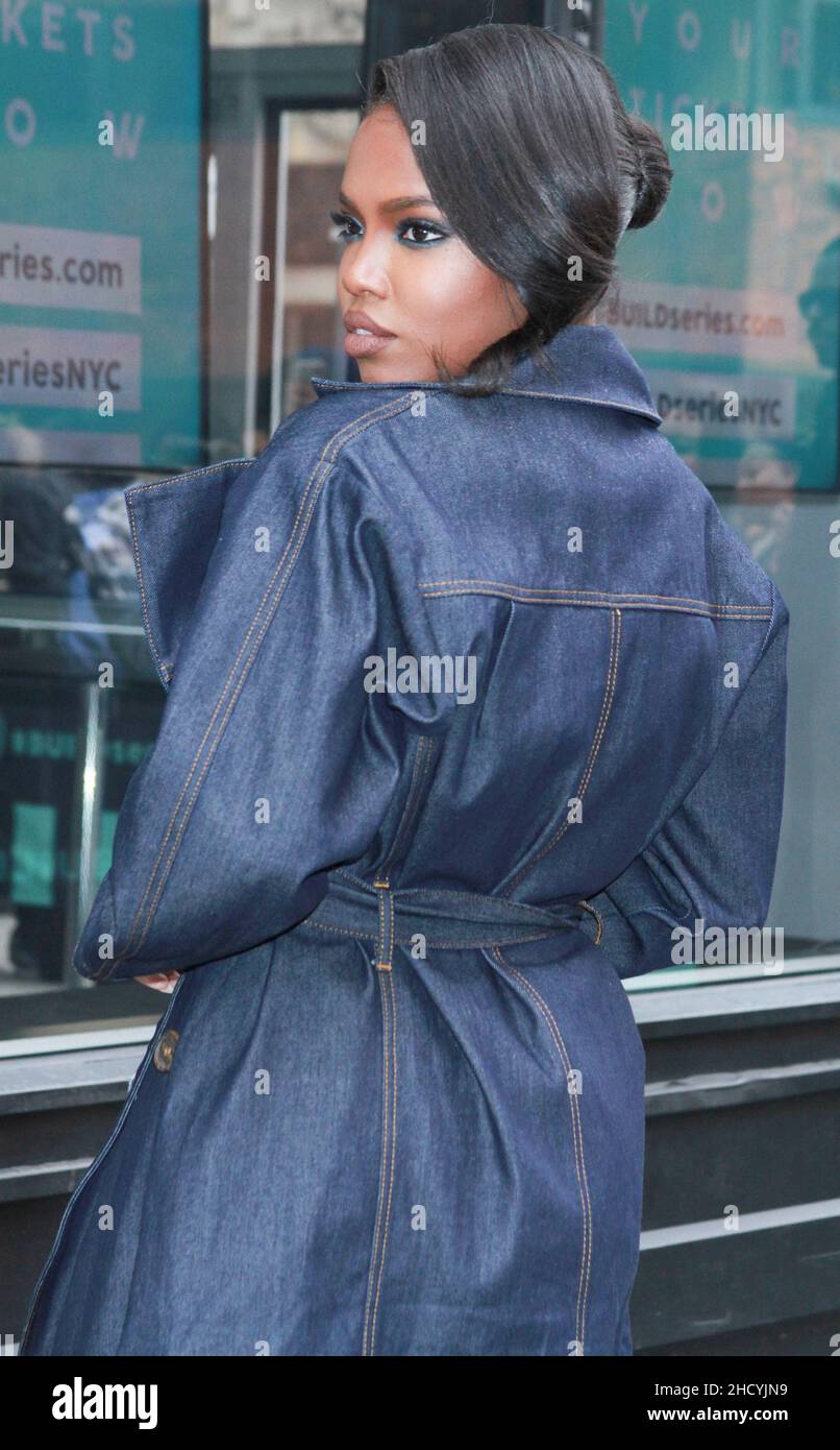 New York - NY - 20190313 Ryan Destiny was seen visiting the Build ...