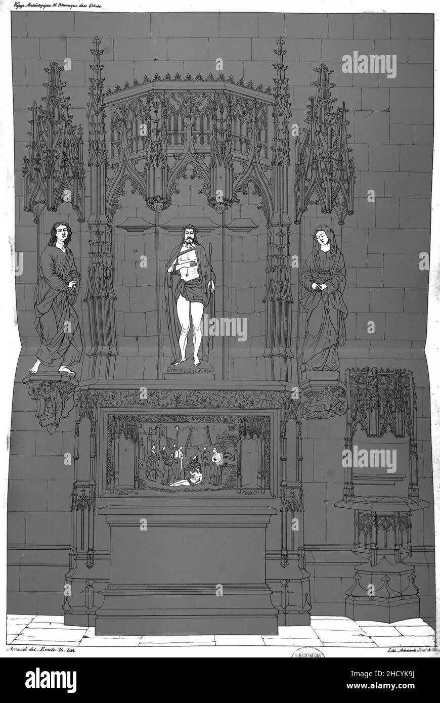 Retable of the passion hi-res stock photography and images - Alamy