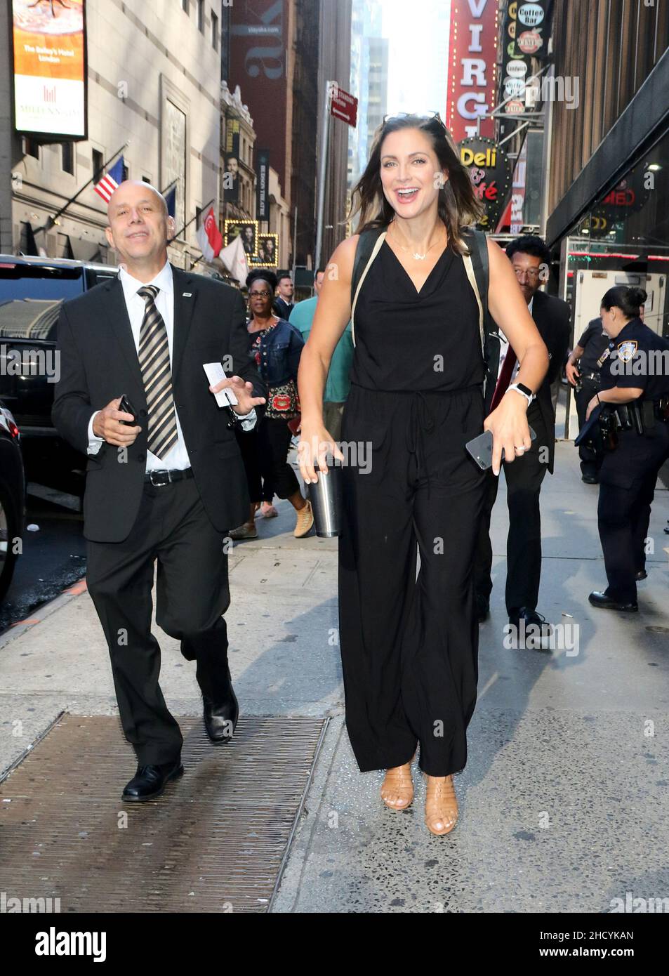New York - NY - 20190903 Cast of Good Morning America. -PICTURED: Paula ...