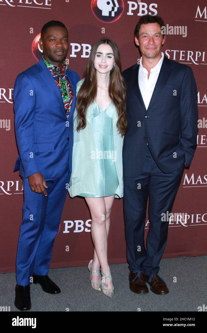 New York - NY - 20190408 David OyelowoLily Collins and Dominic West attend the premiere of ...