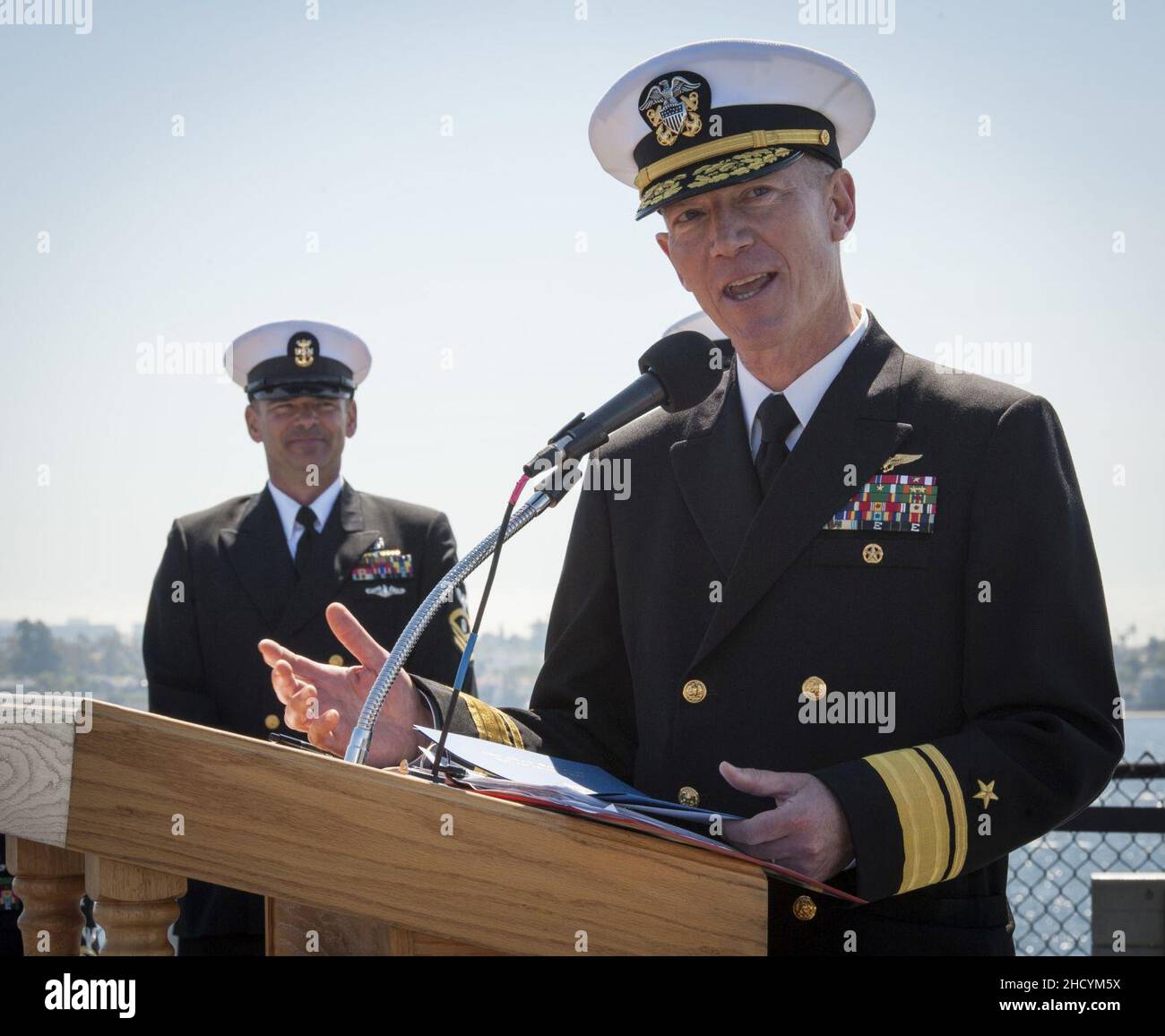 Retirement Ceremony For Four Members Of Navy Reserve Undersea Rescue ...