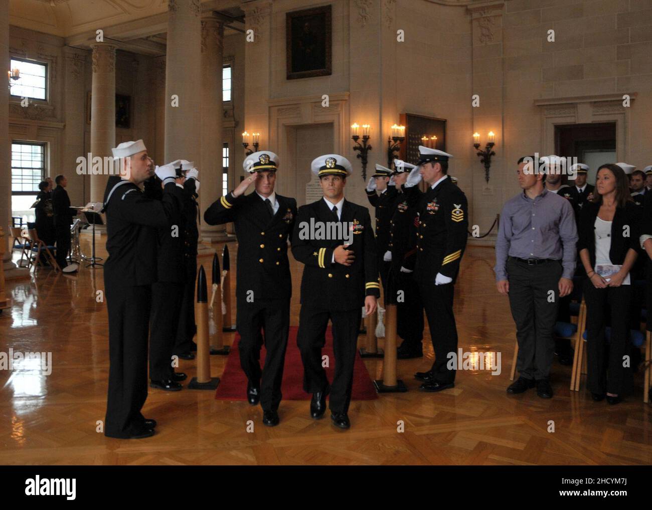 Retirement ceremony 131101 Stock Photo - Alamy