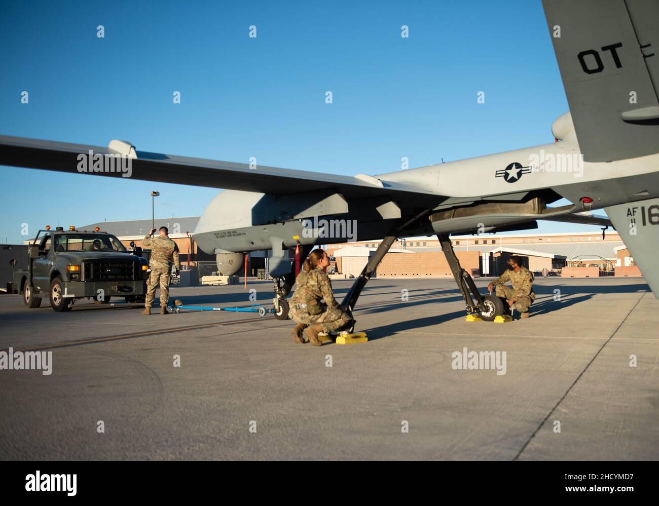 U.S. Air Force Airmen, assigned to the 432d Maintenance Squadron ...