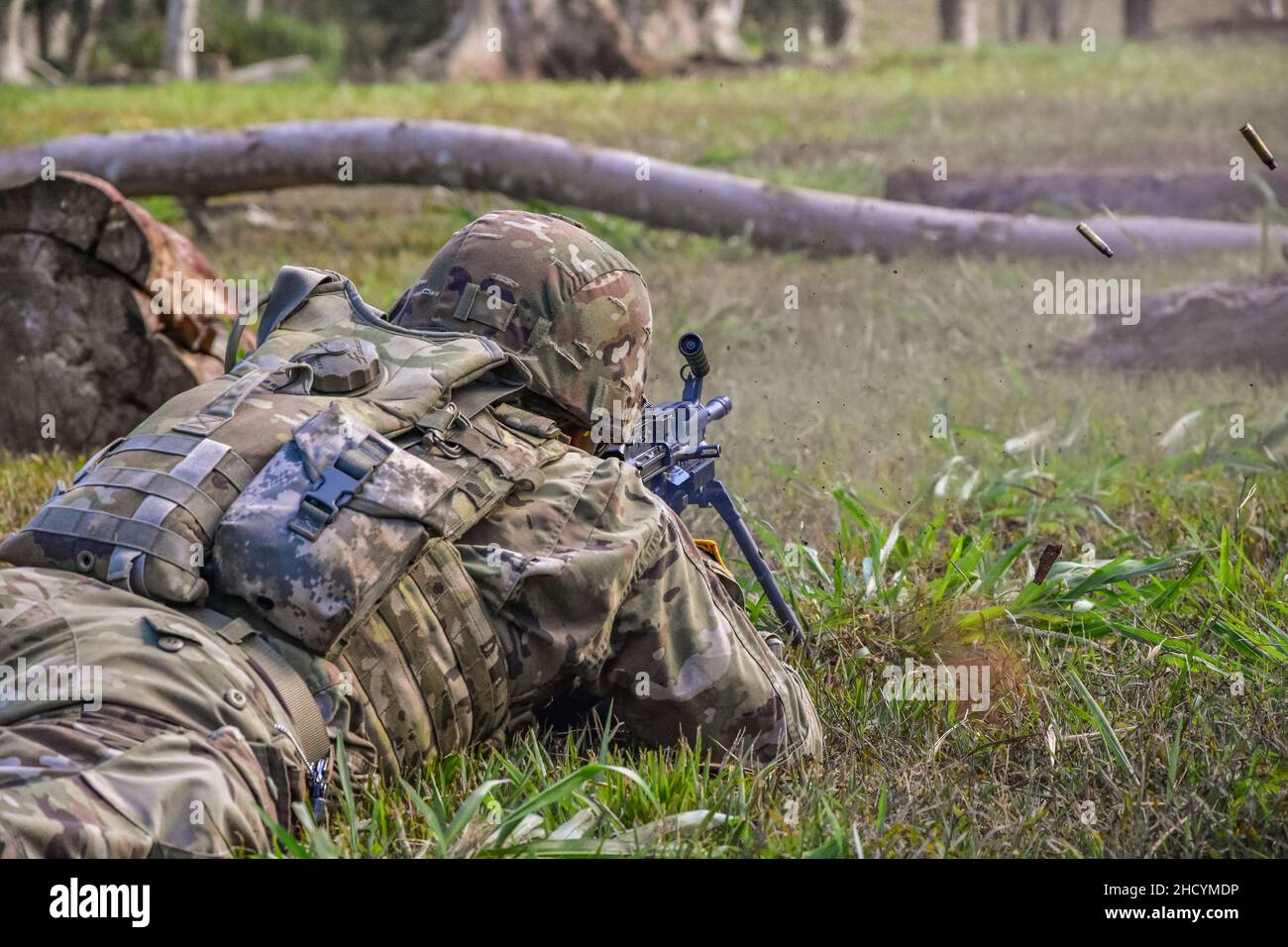 Hawaii Army National Guard (HIARNG) Soldier, Spc. Jan Tamayo, a Combat ...