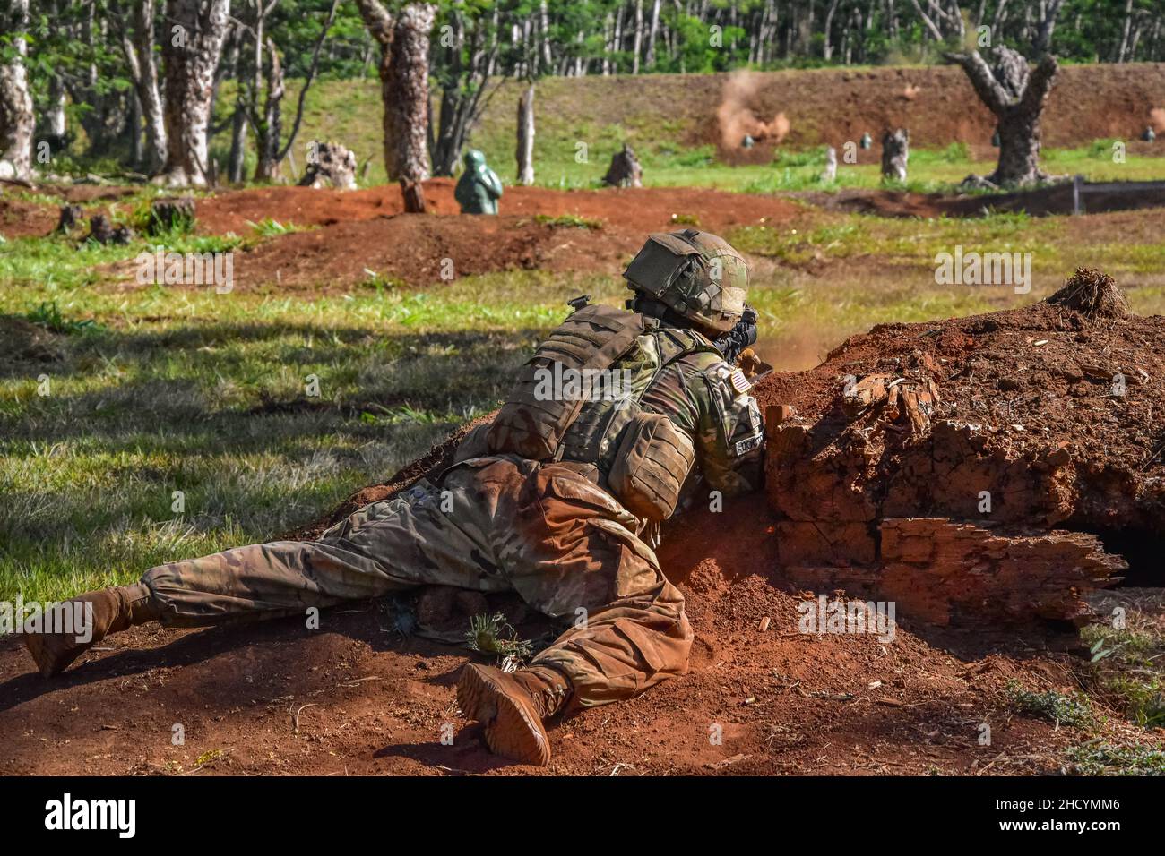 Hawaii Army National Guard (HIARNG) Soldier, Sgt. Bryston Doctolero, a ...