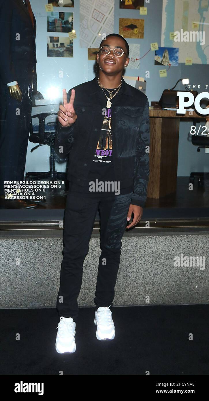 New York - NY - 20190819 The cast of Starz 'Power' pose for pictures ...