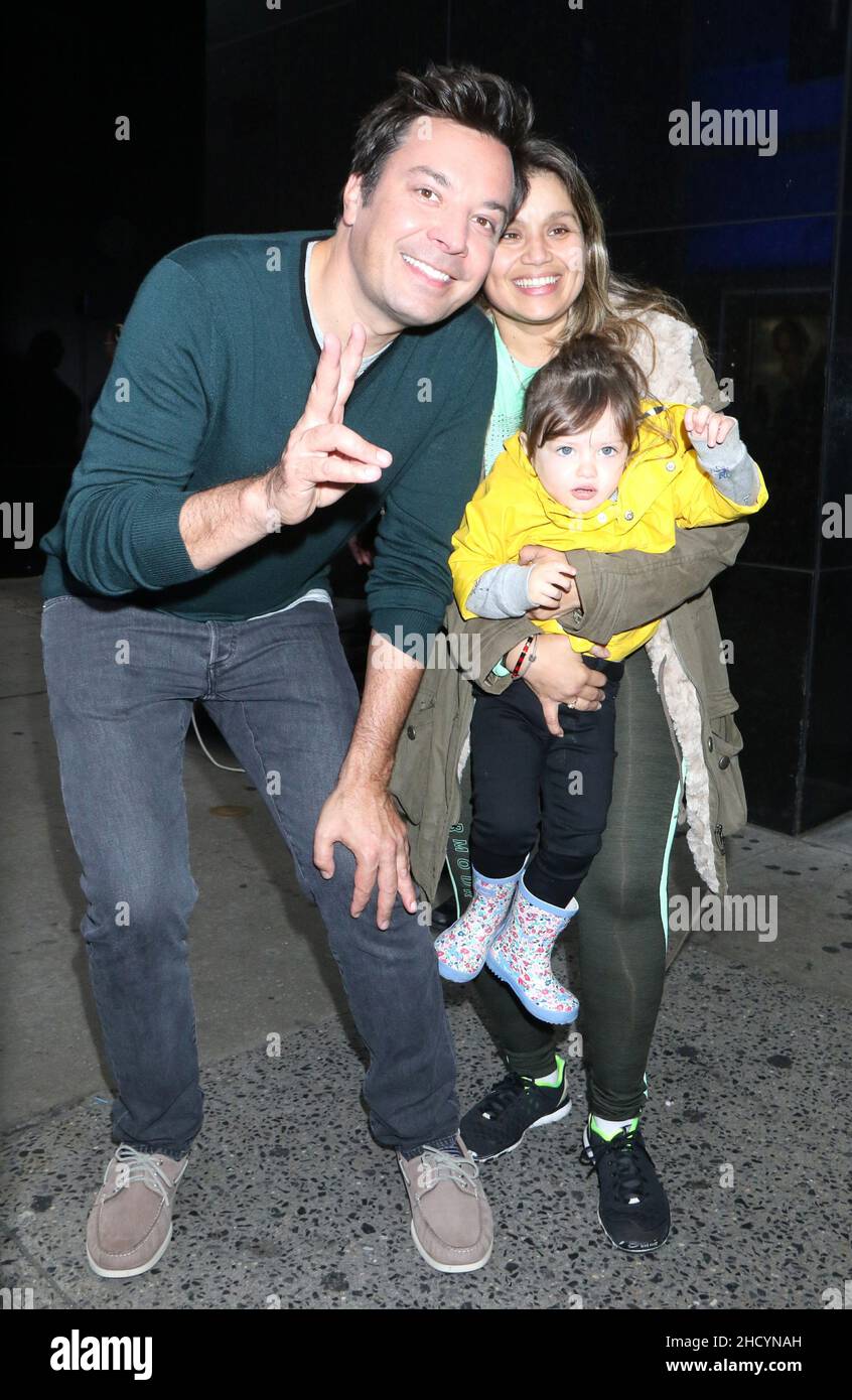 New York - NY - 20191016 Jimmy Fallon stops by Strahan Sara and Keke to ...