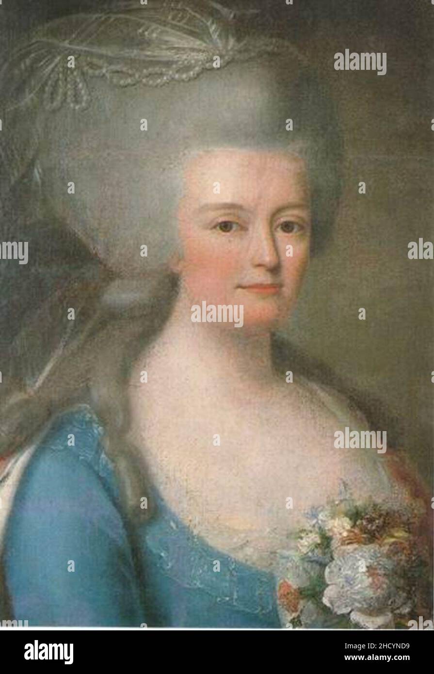 Retrato da Princesa D. Maria Francisca Benedita Stock Photo - Alamy
