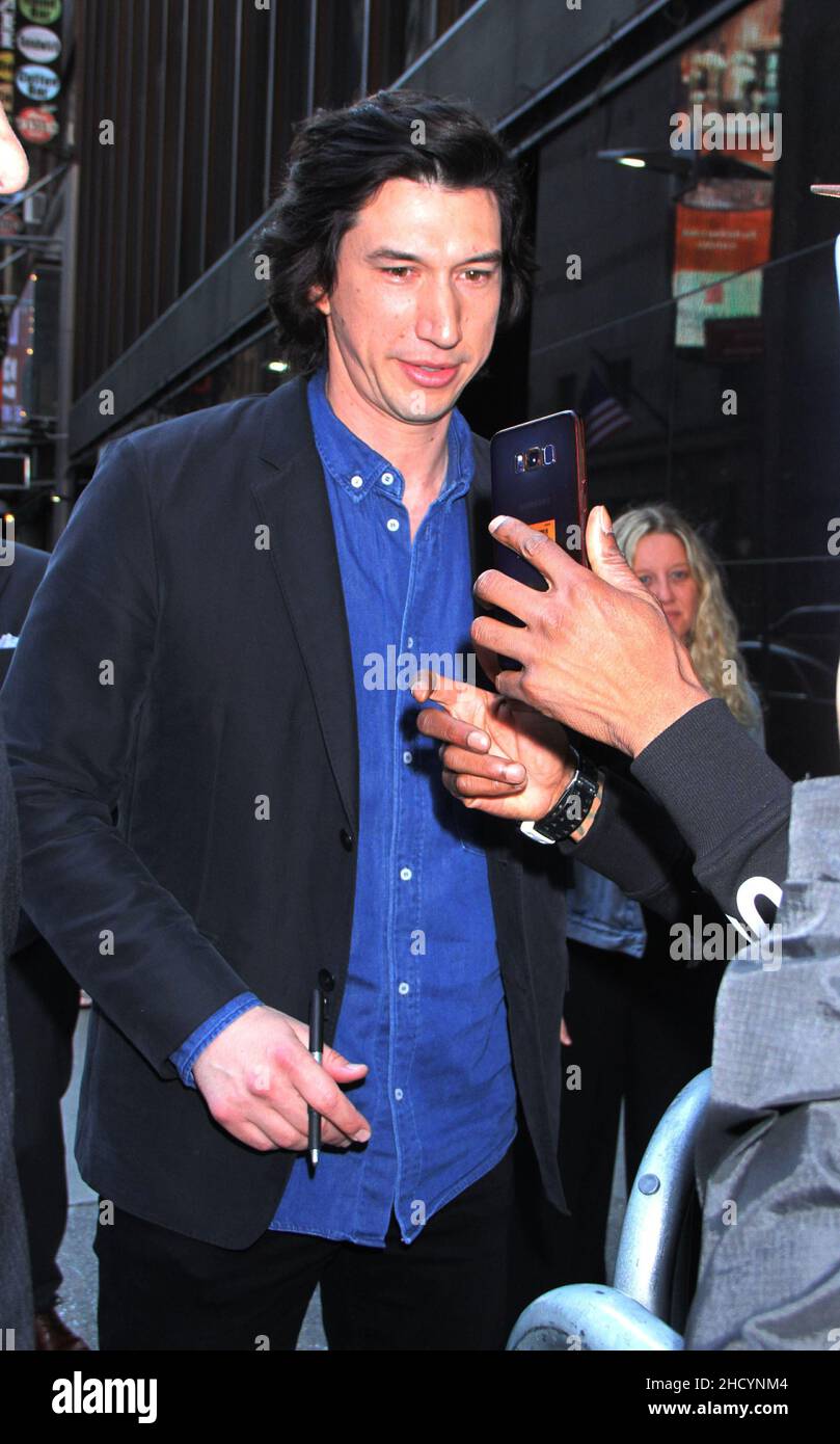 New York - NY - 20190603 Adam Driver at Good Morning America talk about ...