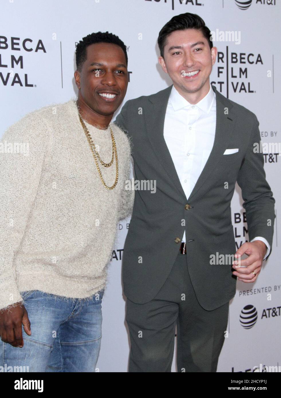 New York - NY - 20190427 Guests pose for pictures on the red carpet as ...