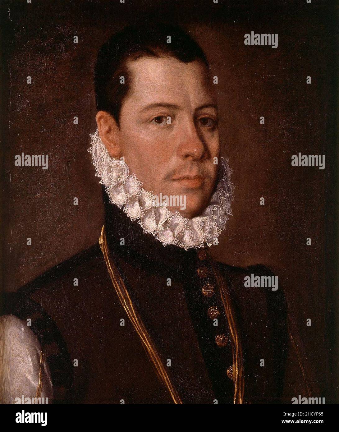 Retrato de Fernando de Aragón y Borja por Roland de Mois Stock Photo ...