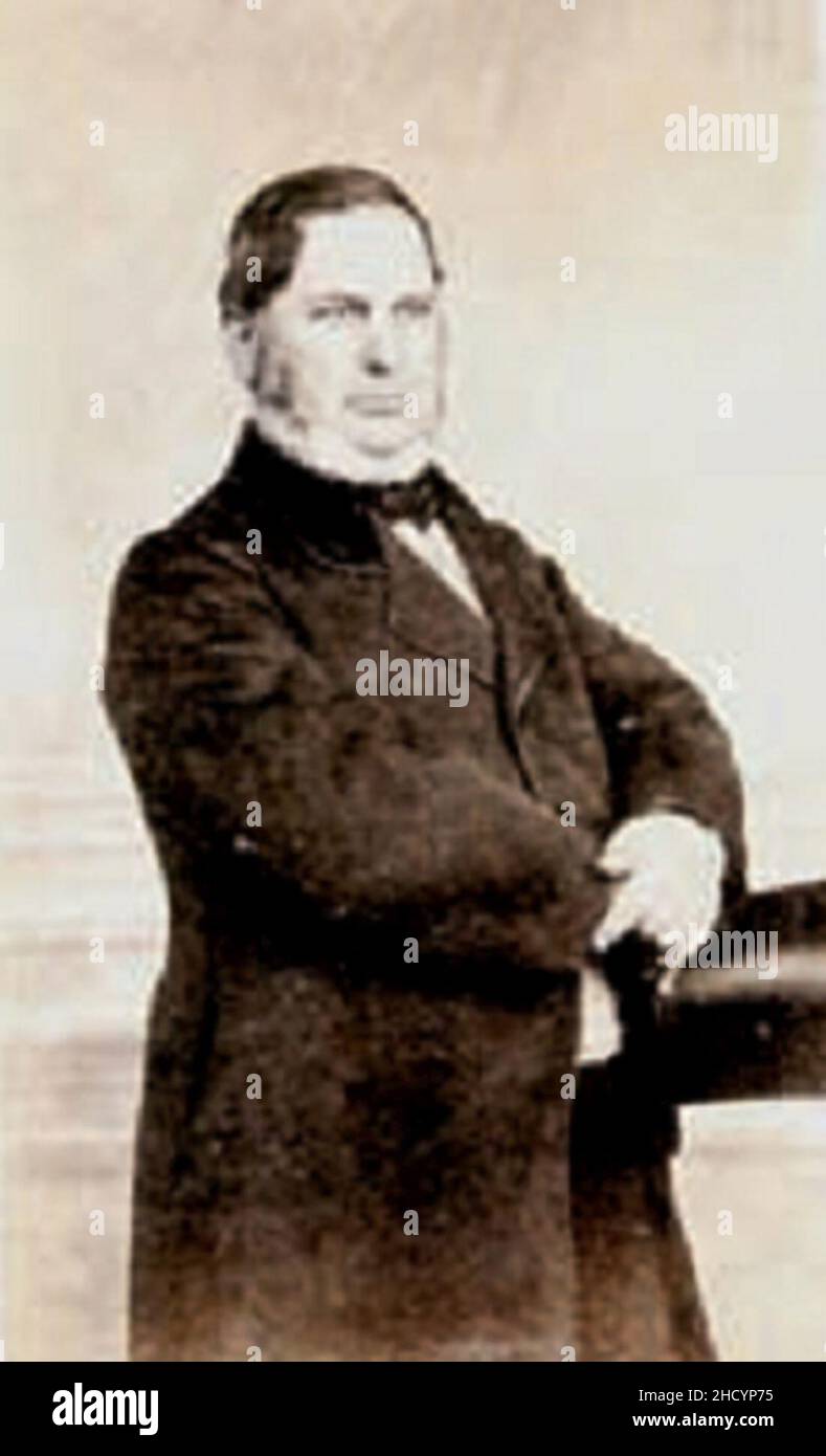 Retrato de Francisco Xavier Parcerisa, de J. Laurent Stock Photo - Alamy